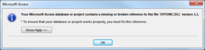 Uncover Solutions: Fix ‘Your Microsoft Access Database Contains Missing ...