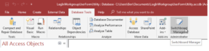 How To Work With MS Access Switchboard Manager