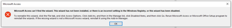 Unlock Success: 7 Methods for MS Access Wizard Not Working!